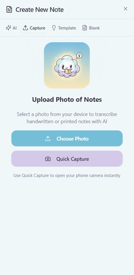 Luma - Your Friendly AI Note-Taking Companion